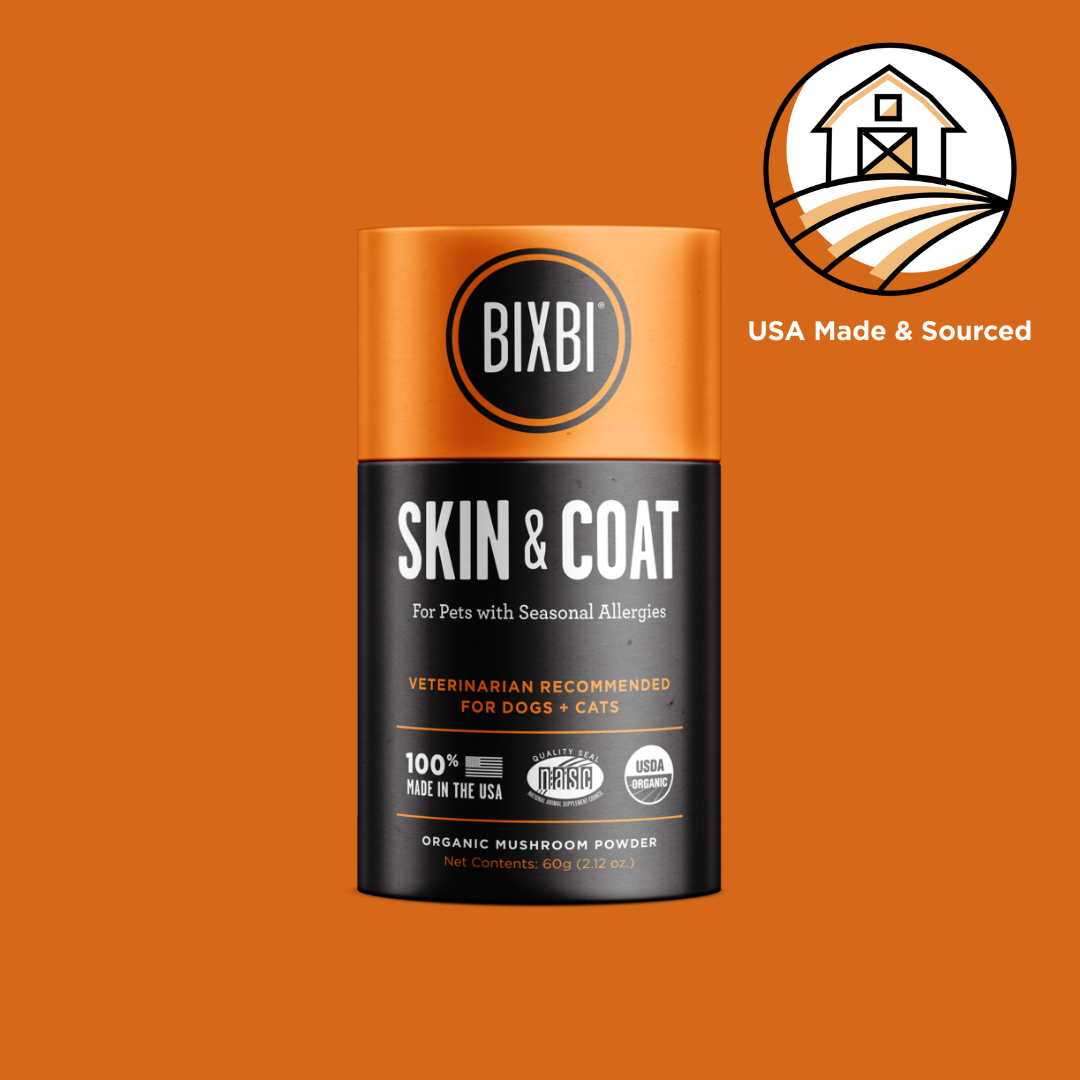 Bixbi Skin & Coat Mushroom Cat & Dog Supplement | 60g – Koda & Company